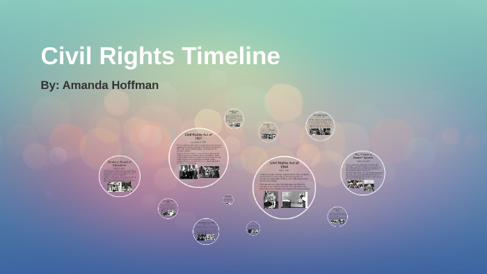 Civil Rights Timeline by Amanda H on Prezi