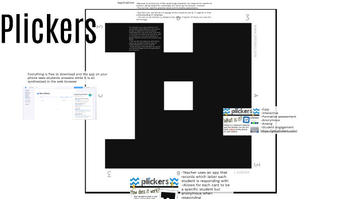 Plickers PD presentation by Alex van der Stoel on Prezi