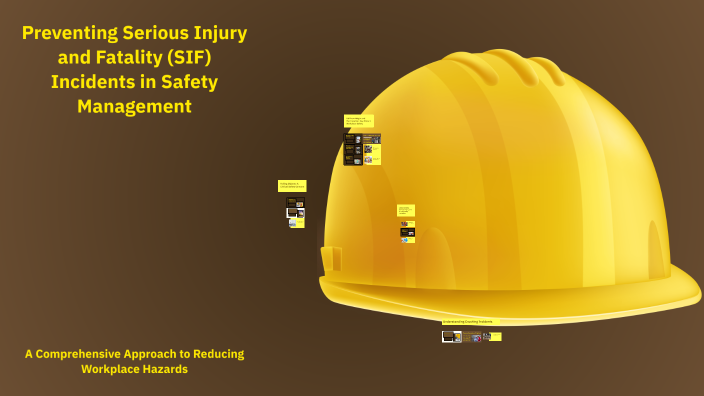 Preventing Serious Injury and Fatality (SIF) Incidents in Safety ...