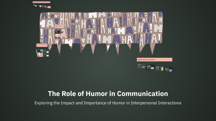 The Role of Humor in Communication by Hojiakbar Umarov on Prezi