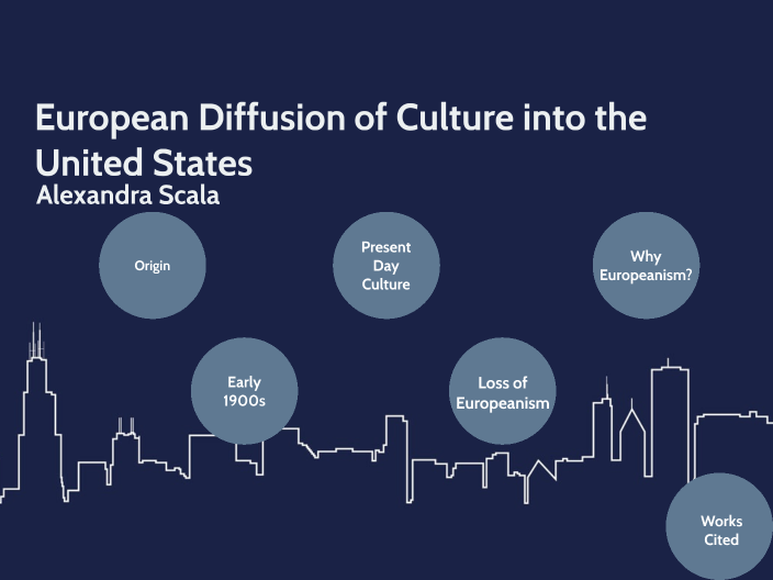 European Diffusion into the United States by Alexandra Scala on Prezi
