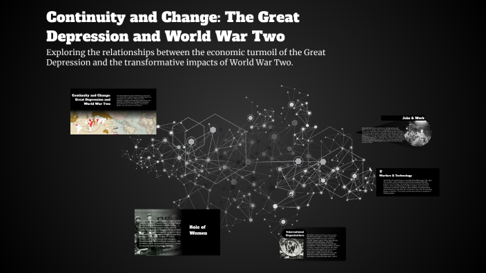 Continuity and Change: The Great Depression and World War Two by pro ...