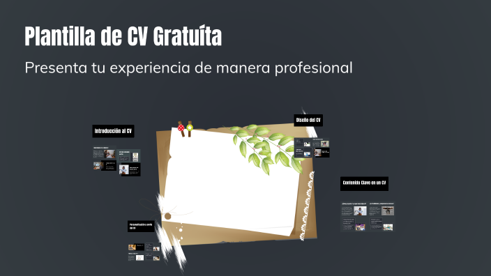 Plantilla de CV Gratuíta by Leonel Fabian Ledezma Irigoyen on Prezi