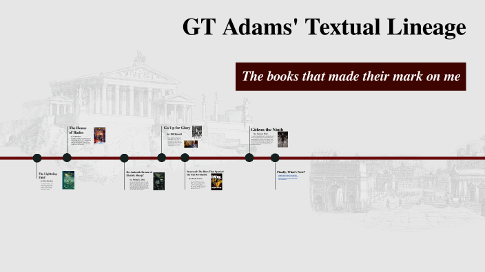 Textual Lineage Assignment by George Adams on Prezi