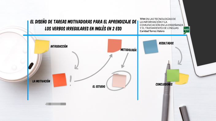 EL DISEÑO DE TAREAS MOTIVADORAS PARA EL APRENDIZAJE DE LOS VERBOS ...