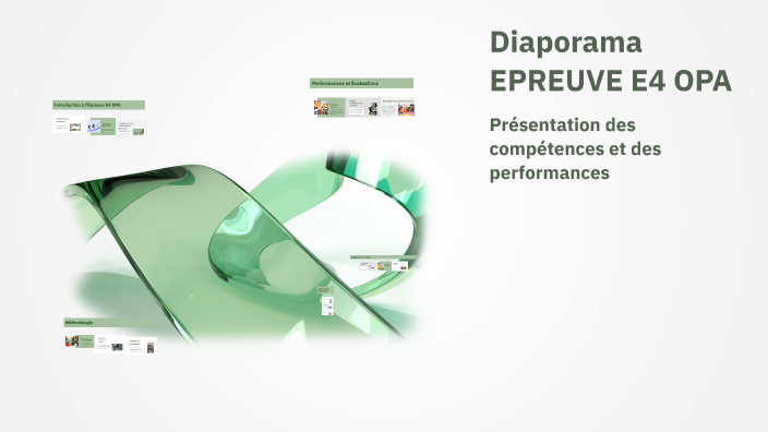 Diaporama EPREUVE E4 OPA by Mayssa Behnas on Prezi