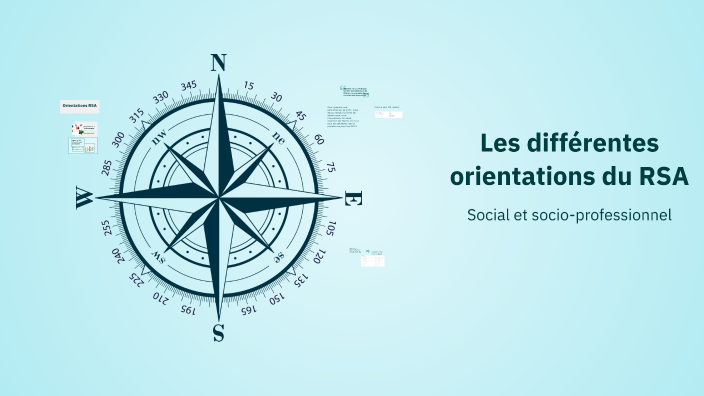 Les différentes orientations du RSA by nathalie reina on Prezi