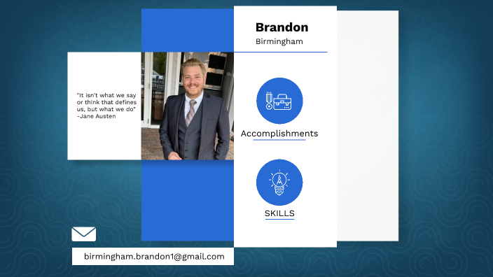 Resume by Brandon Birmingham on Prezi