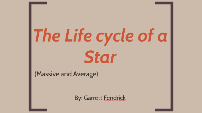 The Life cycle of a Star by garrett fendrick on Prezi
