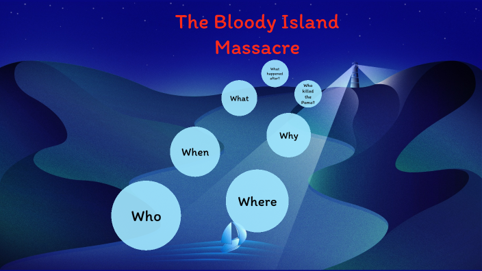 Bloody Island Massacre by Kayla Dunsmore on Prezi