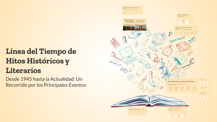 Línea del Tiempo de Hitos Históricos y Literarios by jose amaury ...