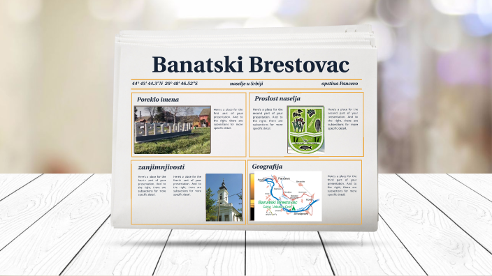 Banatski Brestovac by Marijana Kostic on Prezi
