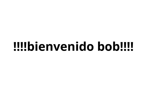 bienvenido bob by Diego Corredor