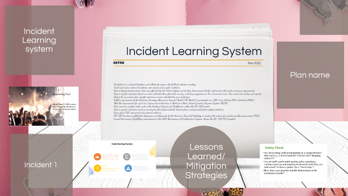 Incident Learning System by somol sunny on Prezi