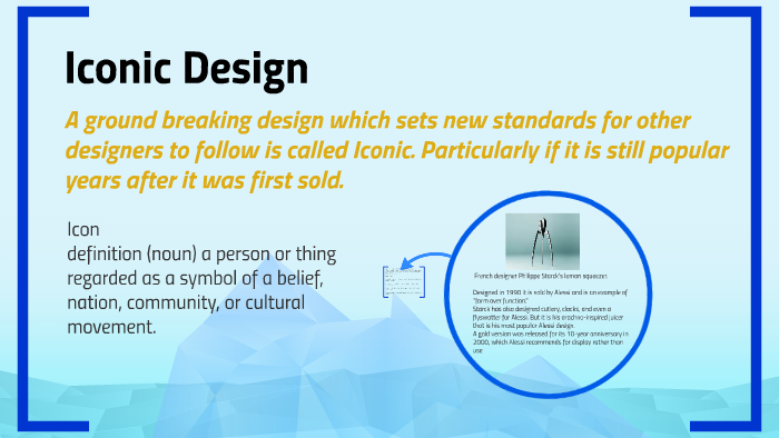 GCSE Iconic Design by Mark Maycock on Prezi