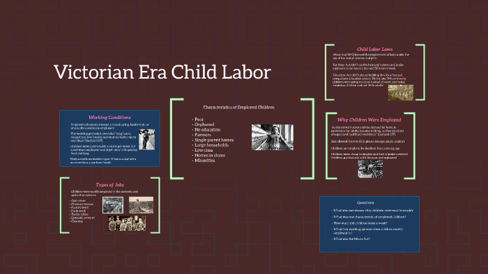 Victorian Era Child Labor by Isabelle Gentry on Prezi