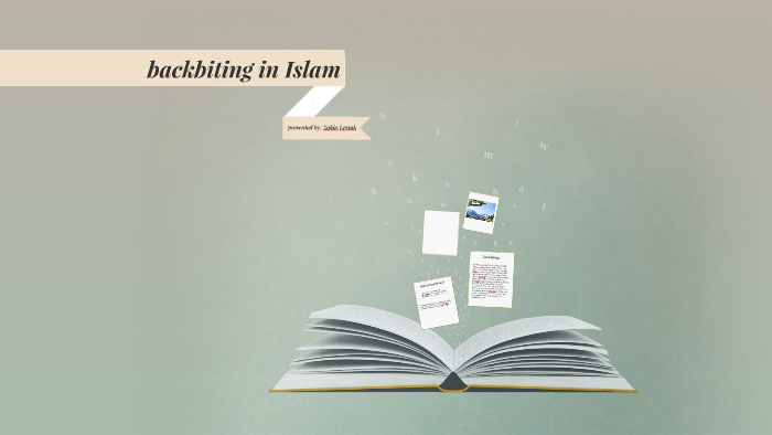 backbiting in Islam by on Prezi