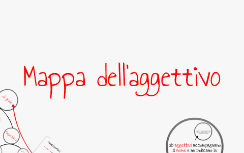 Mappa degli aggettivi by Laura Ciarmatori on Prezi