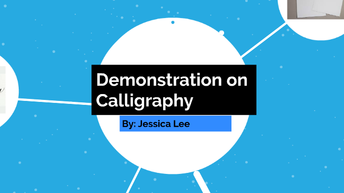 Demonstration on Calligraphy by Jessica Lee