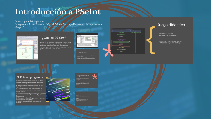 Introducción a PSeInt by jonas gonzalez on Prezi