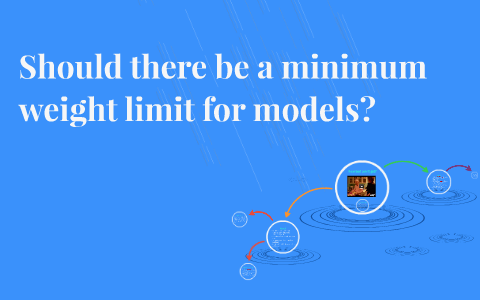 Should there be a weight limit for models? by Jen L. on Prezi