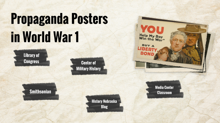 Propaganda Poster in WW1 by Gail Scovell on Prezi
