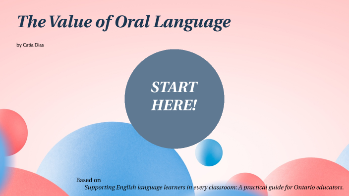 Oral Language Mind Map by Catia Dias on Prezi