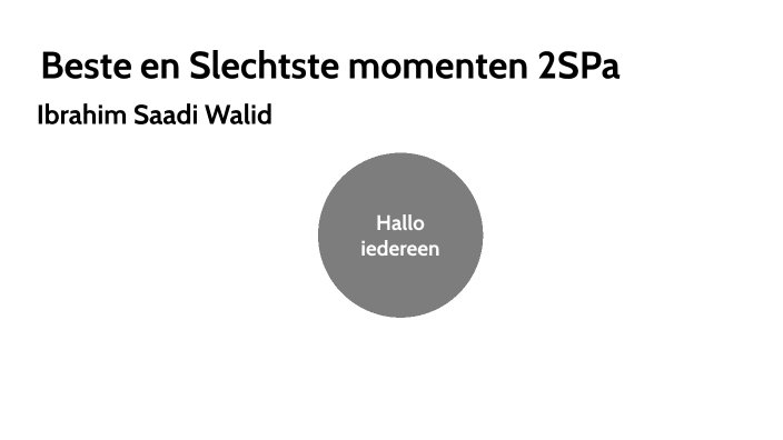 NL by Ibrahim Walid Saadi on Prezi