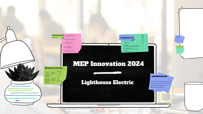 MEP Innovation 2024 by travis althouse on Prezi