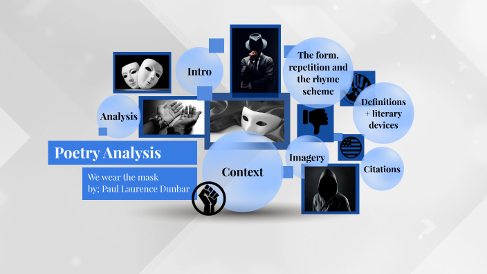 Poetry Analysis- We wear the mask by Paul Laurence Dunbar by Samantha W ...