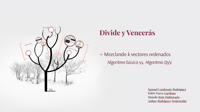 Práctica 2: Divide y Venceras by Pablo Parra Garófano on Prezi