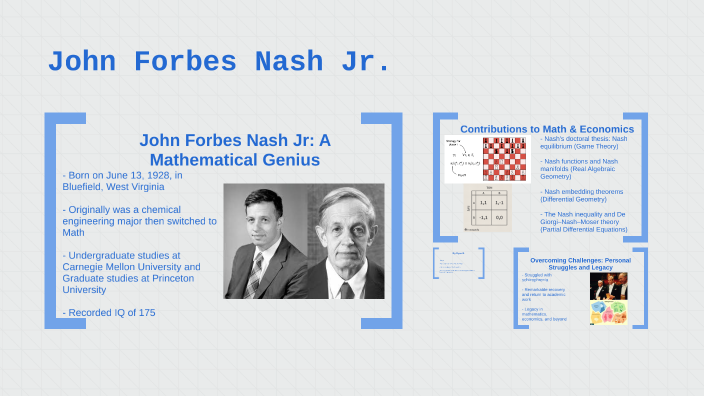 John Forbes Nash Jr. by Ryan Barry on Prezi