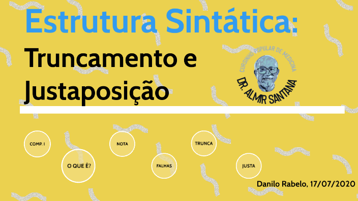 Aula 17 - Truncamento e Justaposição - Curso Almir - Danilo Rabelo by ...