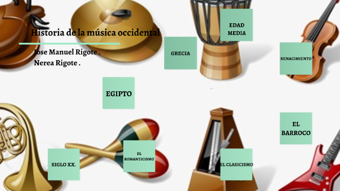 Historia de la música Occidental by Josemynerea Rigote rincón on Prezi