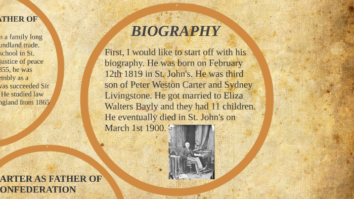 Sir. Frederick Carter by Maya Ramahi on Prezi