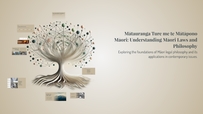 Mātauranga Ture me te Mātāpono Māori: Understanding Māori Laws and ...