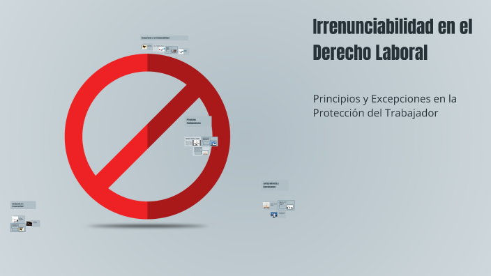 Irrenunciabilidad en el Derecho Laboral by Isaac Martinez on Prezi
