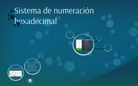 Sistema de numeración hexadecimal by camiviki natacardozo on Prezi