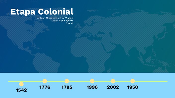 Etapa Colonial by Maria Ines Antoun on Prezi