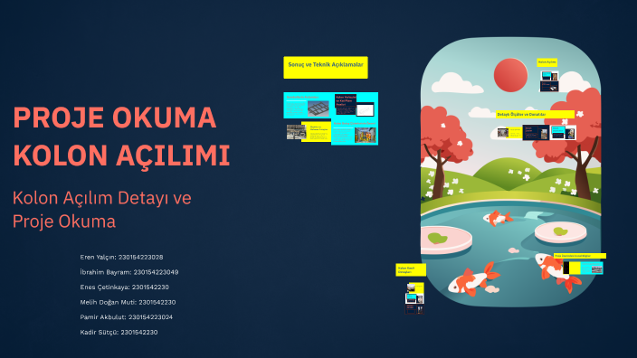 PROJE OKUMA KOLON AÇILIMI by Eren Yalçın on Prezi