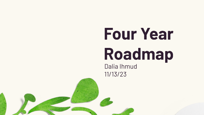 4 Year Roadmap by dalia ihmud on Prezi