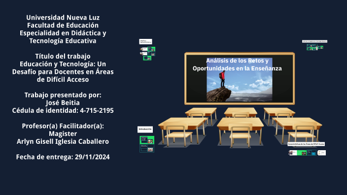 Educación y Tecnología: Un Desafío para Docentes en Áreas de Difícil ...