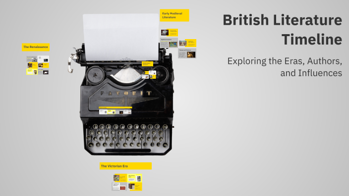 British Literature Timeline by krista rocio on Prezi