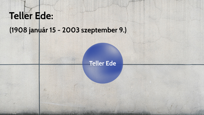 Teller Ede: by Vivien Vér on Prezi
