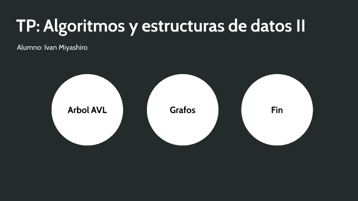 TP: Algoritmos y estructuras de datos II by Ivan Miyashiro on Prezi