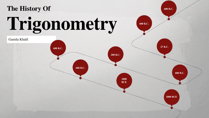 Trigonometry Timeline by Gamila Khalil on Prezi