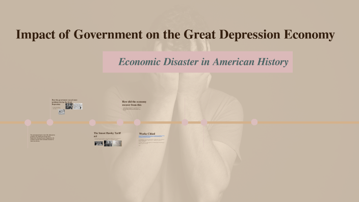 Impact of Government on the Great Depression Economy by April Everett ...