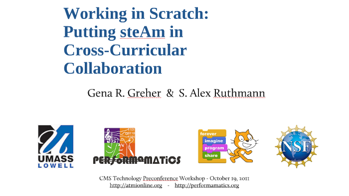 Working in Scratch: Putting STEAM into Cross-curricular Collaboration ...