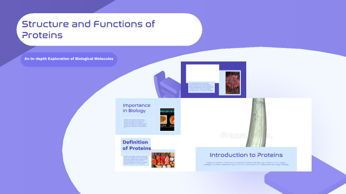 Structure and Functions of Proteins by Sarah Castellanos on Prezi