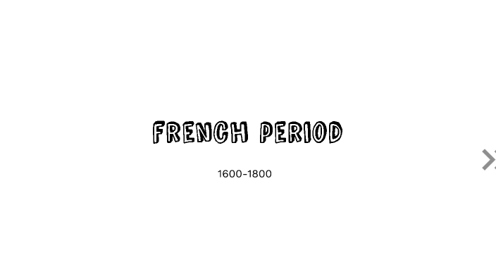 french period by Erika Whitmore on Prezi